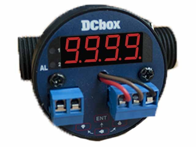 4位數轉子式流量傳感器-DCbox提供盤面型數字電錶,電力轉換器,各式近接光電開關